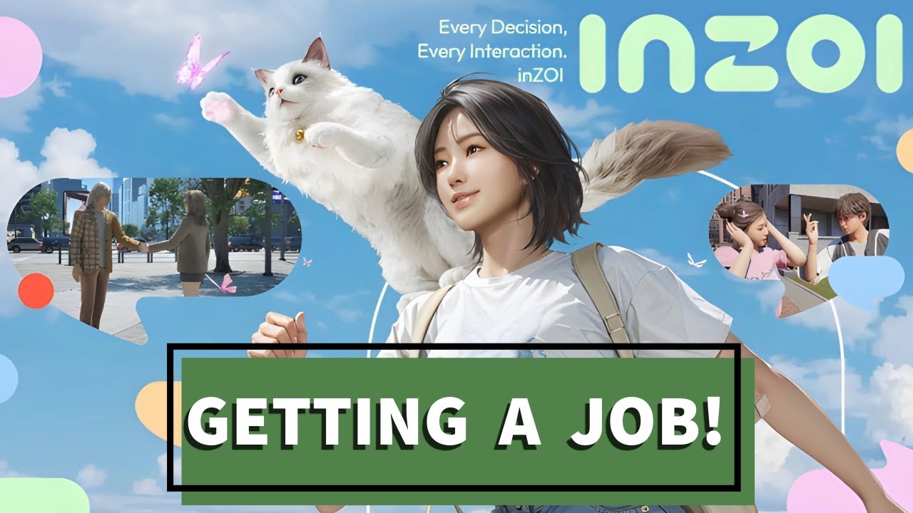 Getting a Job in InZOI - ep.2 - YouTube