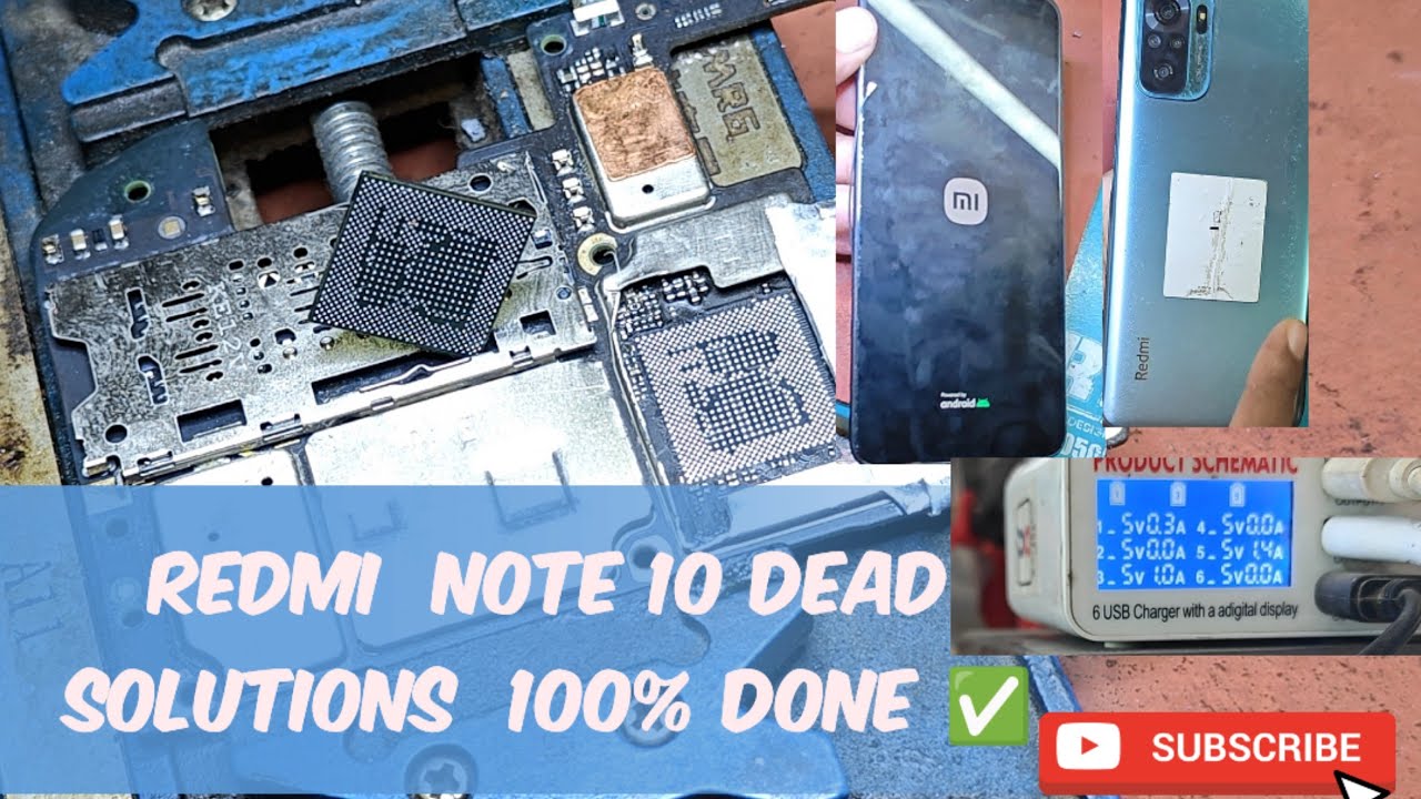 Redmi note 10 Dead phone repair Solutions | Redmi Note 10 Pro Dead ...