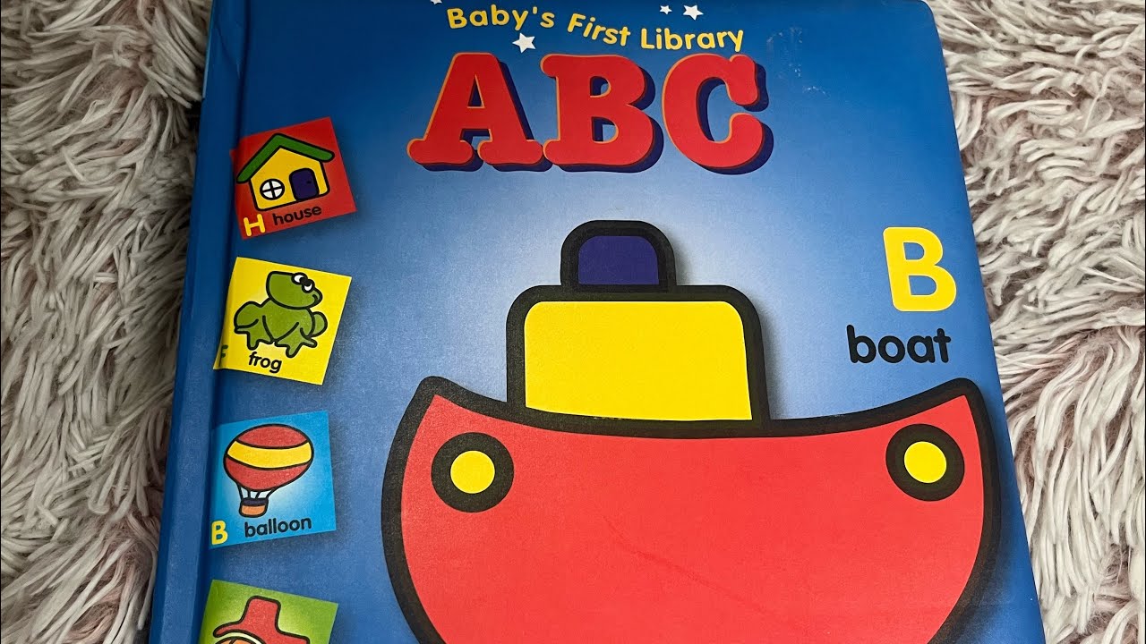 Babies first library ABC - read aloud - YouTube