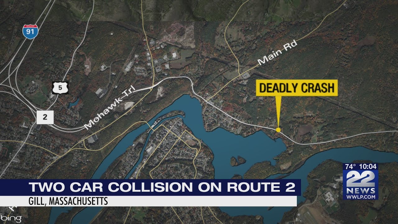 Deadly Route 2 crash in Gill under investigation - YouTube