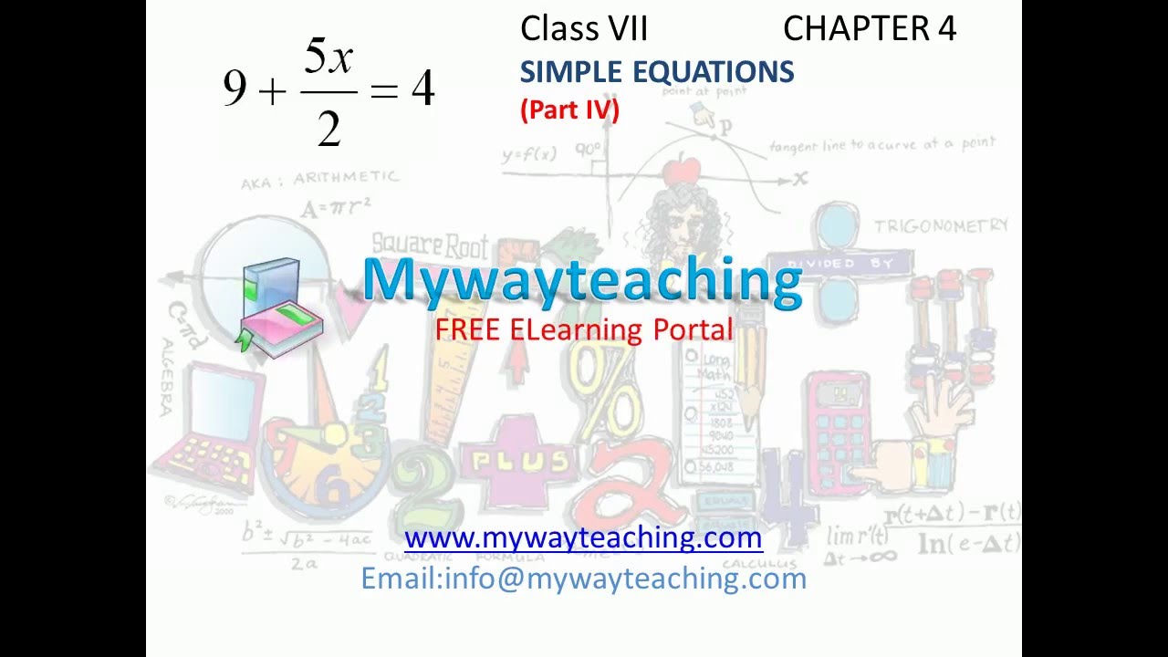math-class-7-chapter-4-part-iv-simple-equations-simple-equations-for