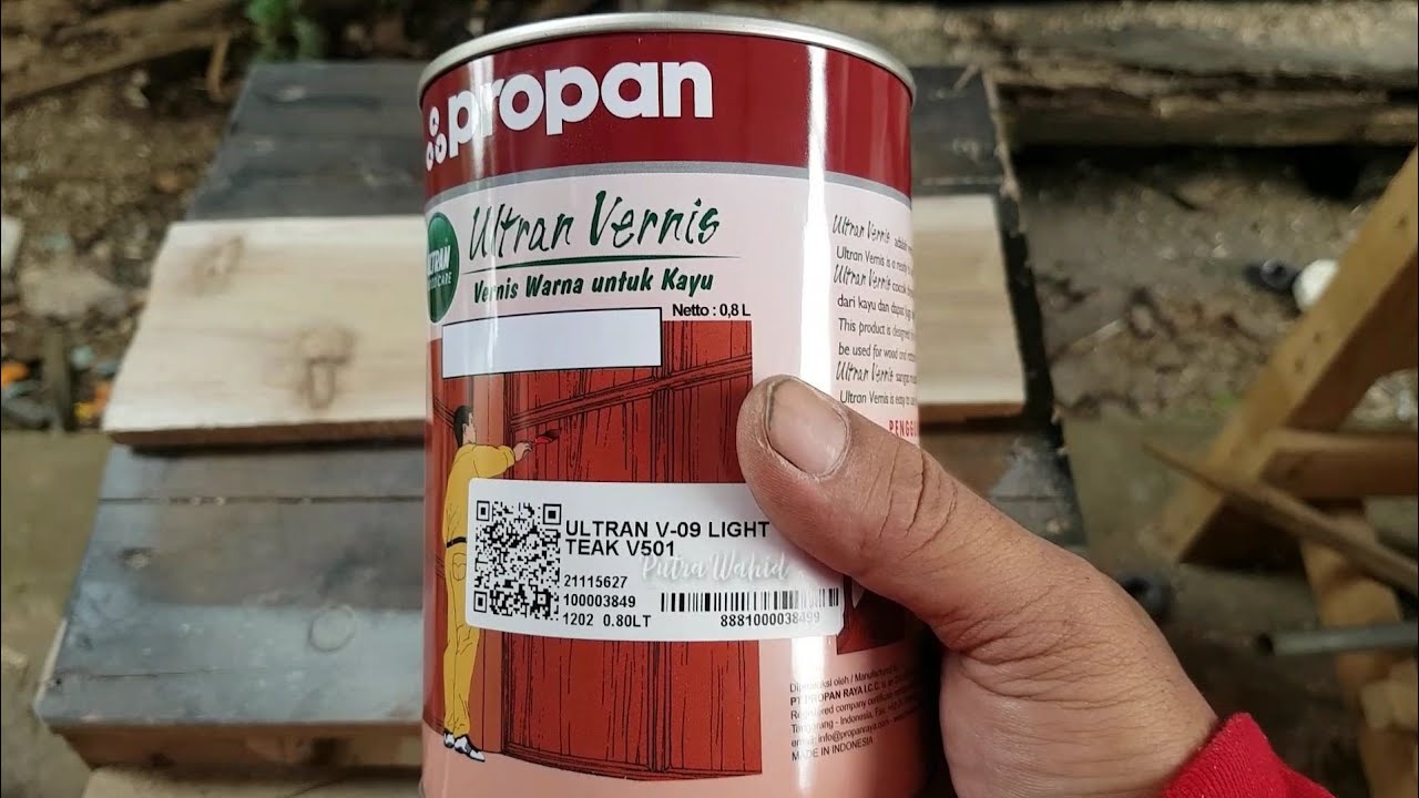 Tes Propan Ultran Varnish Light Teak - YouTube