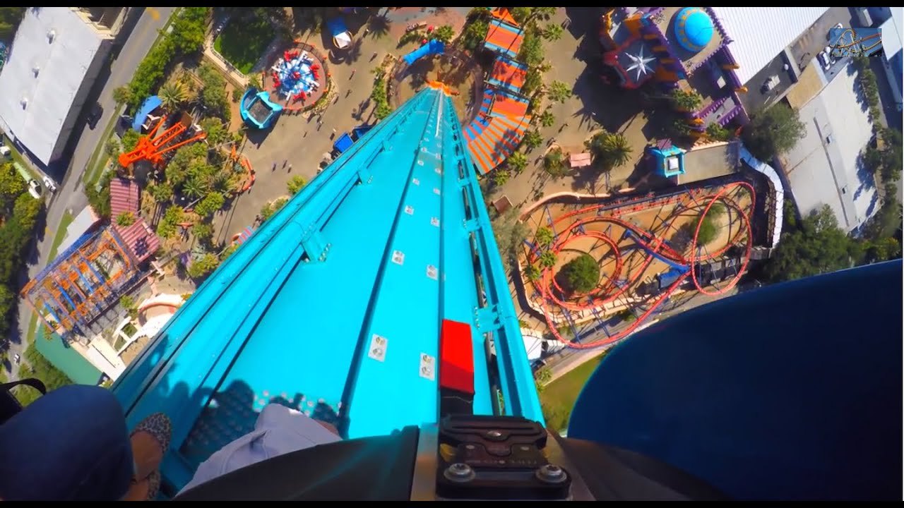 Falcon's Fury - Busch Gardens - Tampa, Florida - YouTube