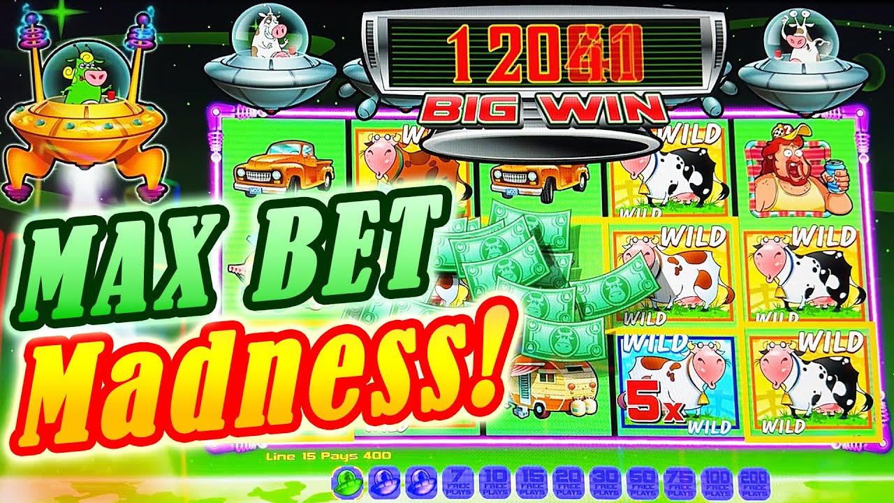 MAX BET Madness! Fu Wen Ru, Ocean Spin, Buffalo Max, Invaders Attack from Planet Moolah and More ...