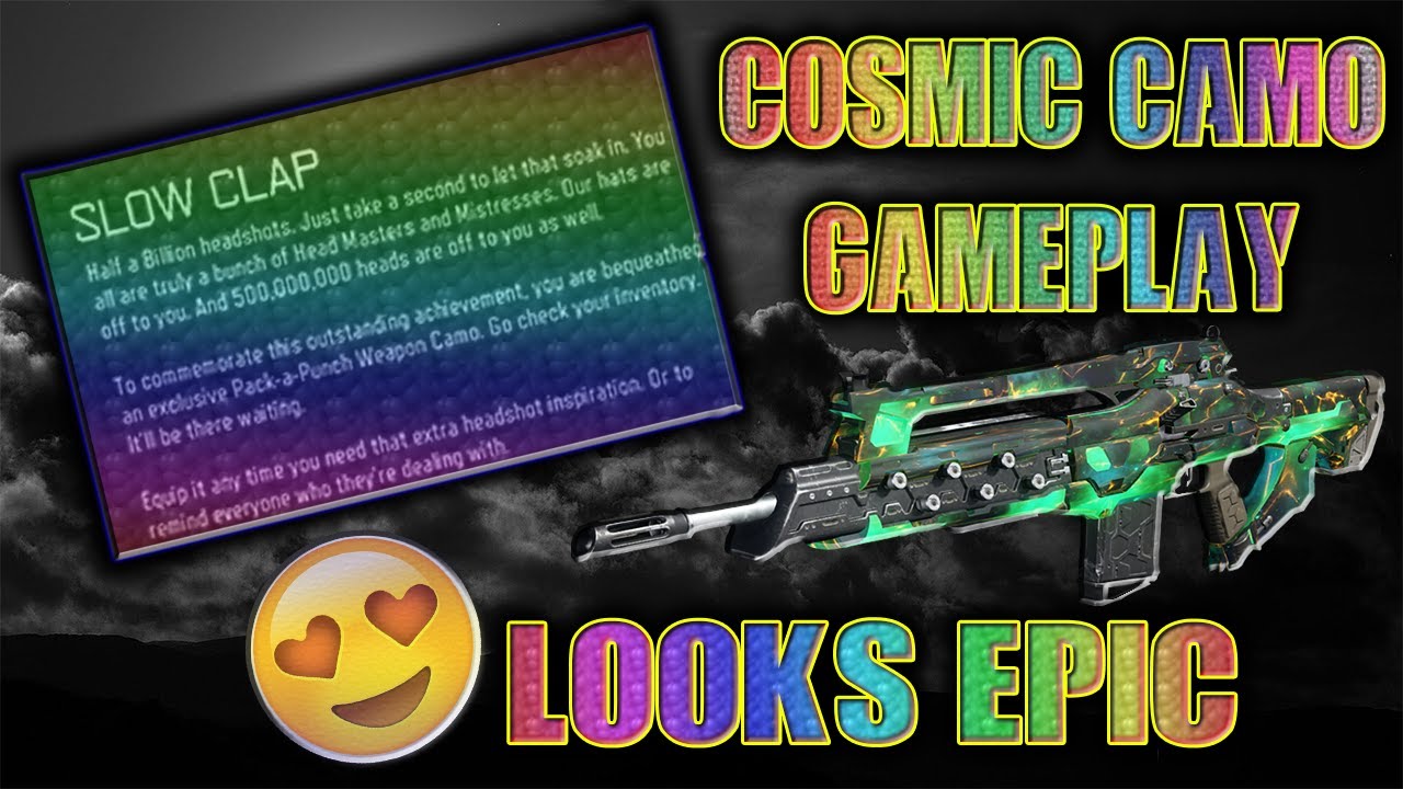 BRAND NEW BO3 COSMIC CAMO GAMEPLAY (MBA7) - YouTube