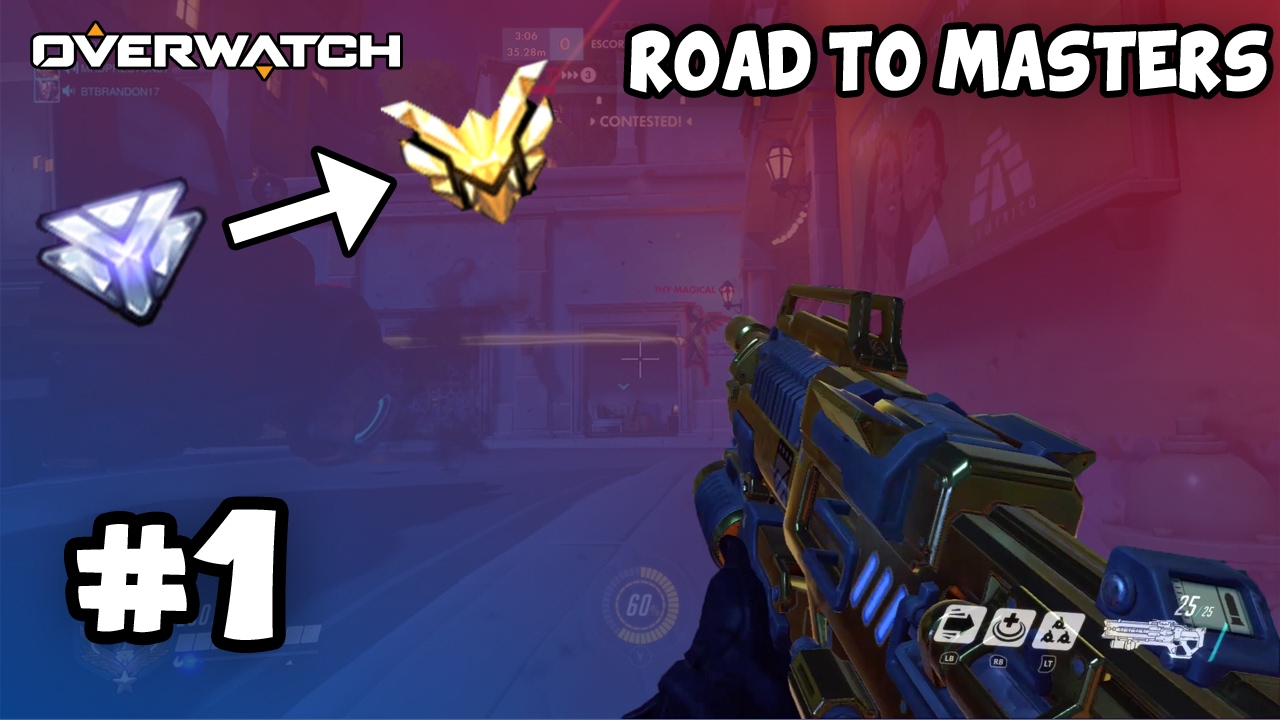 Overwatch - Road to Masters Ep. 1 | Overwatch Competitive - YouTube