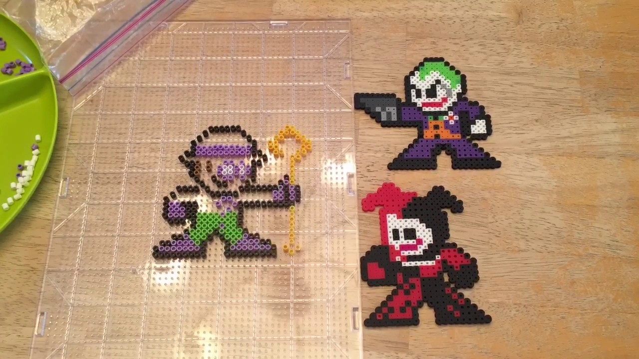 Batman Perler Beads - YouTube