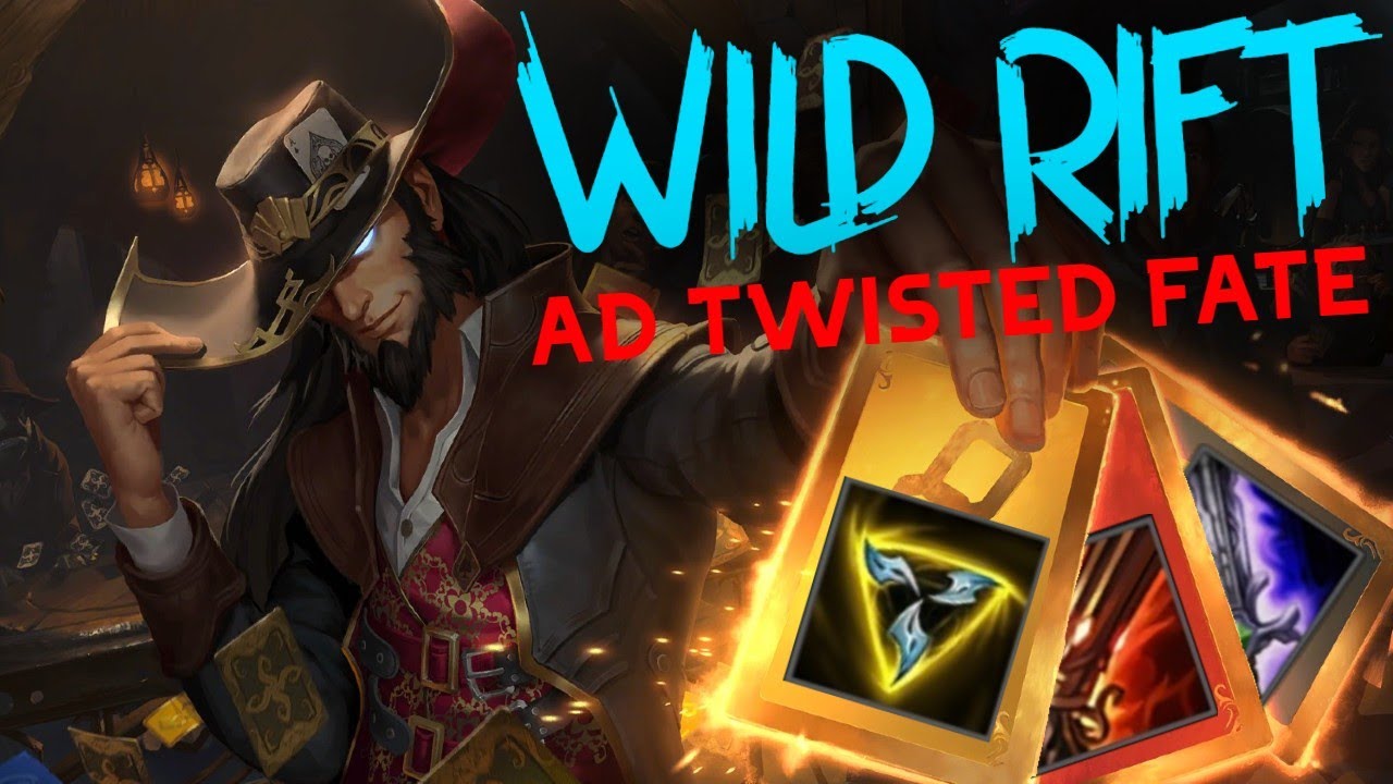 League Of Legends Wild Rift | AD Twisted Fate Gameplay - YouTube