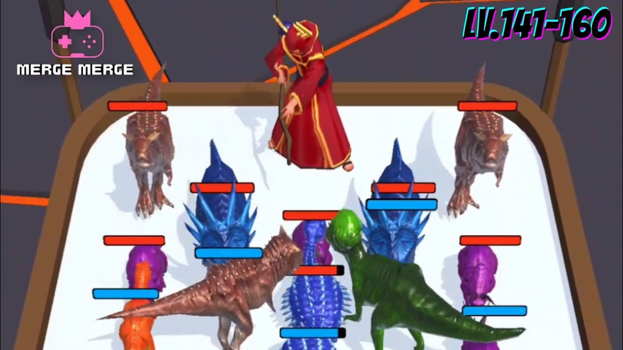 Merge Master: Dinosaur Monster ( NO APK + MOD ) Part 9 - YouTube