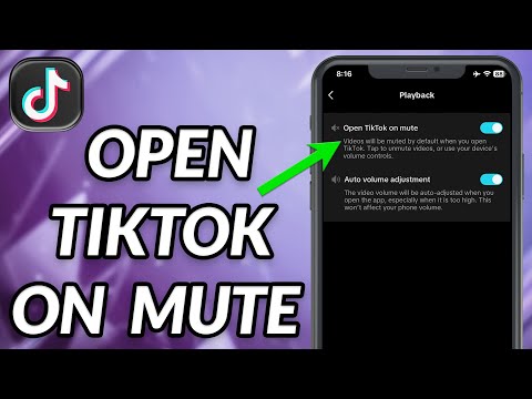 How To Mute TikTok When Opening App