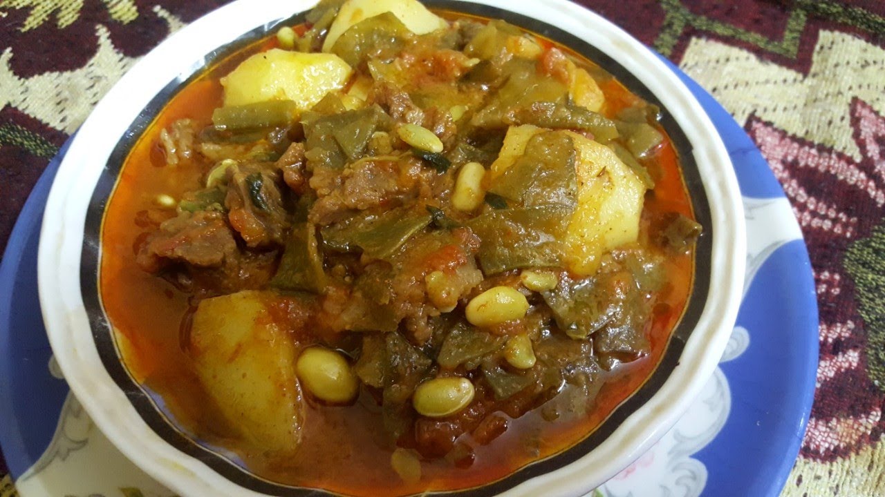 Hyderabadi Sem Ki Phalli Aalu Gosht Recipe | Sem Ki Phalli Recipe in ...