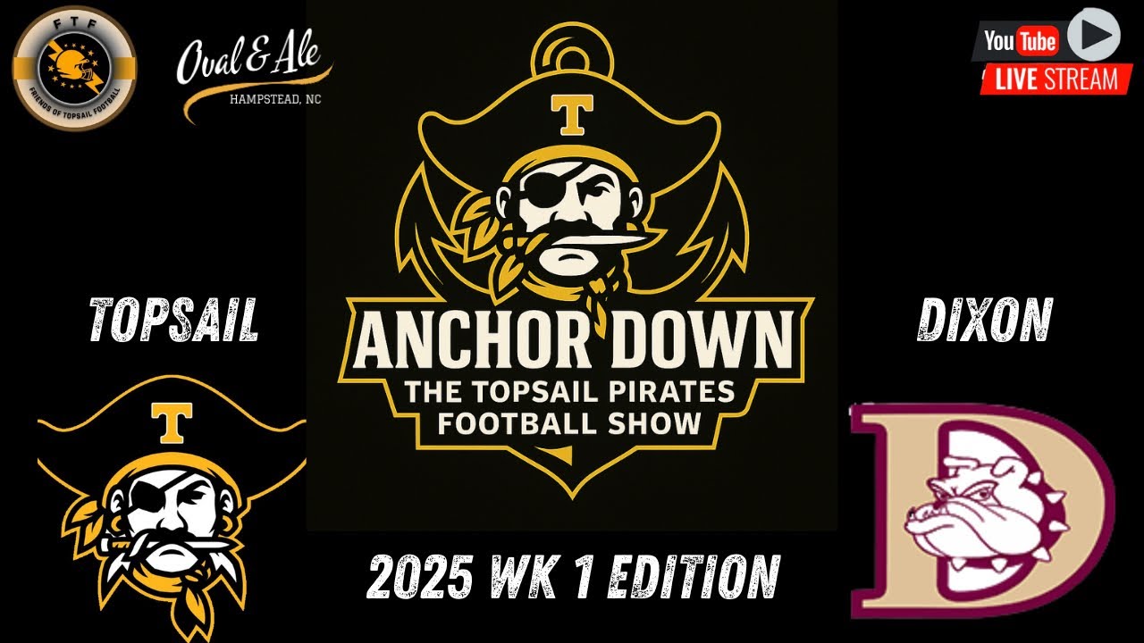 Topsail High Football Season Preview / Dixon Preview - Anchor Down ...