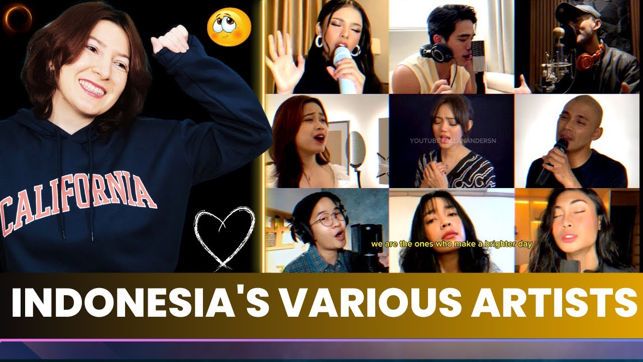 Indonesia's Various Artists - We Are The World (Cover) | Reaction ...