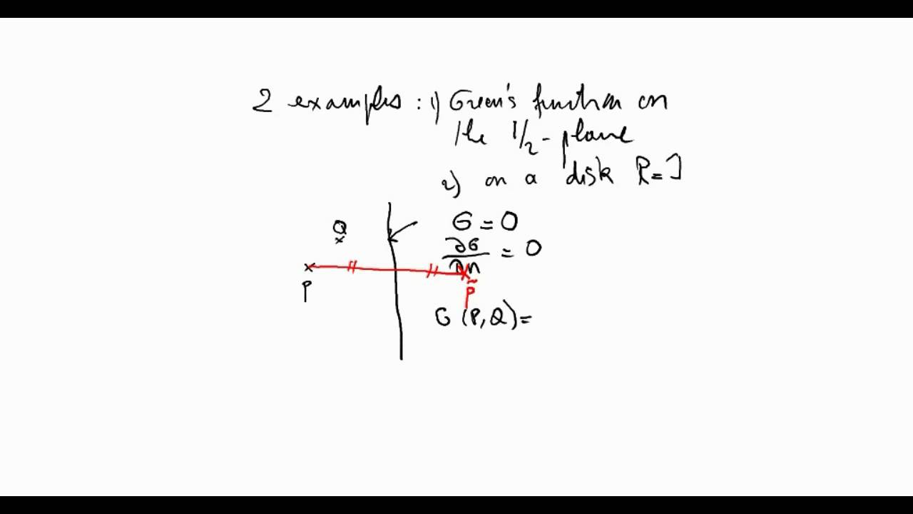 Green functions - YouTube