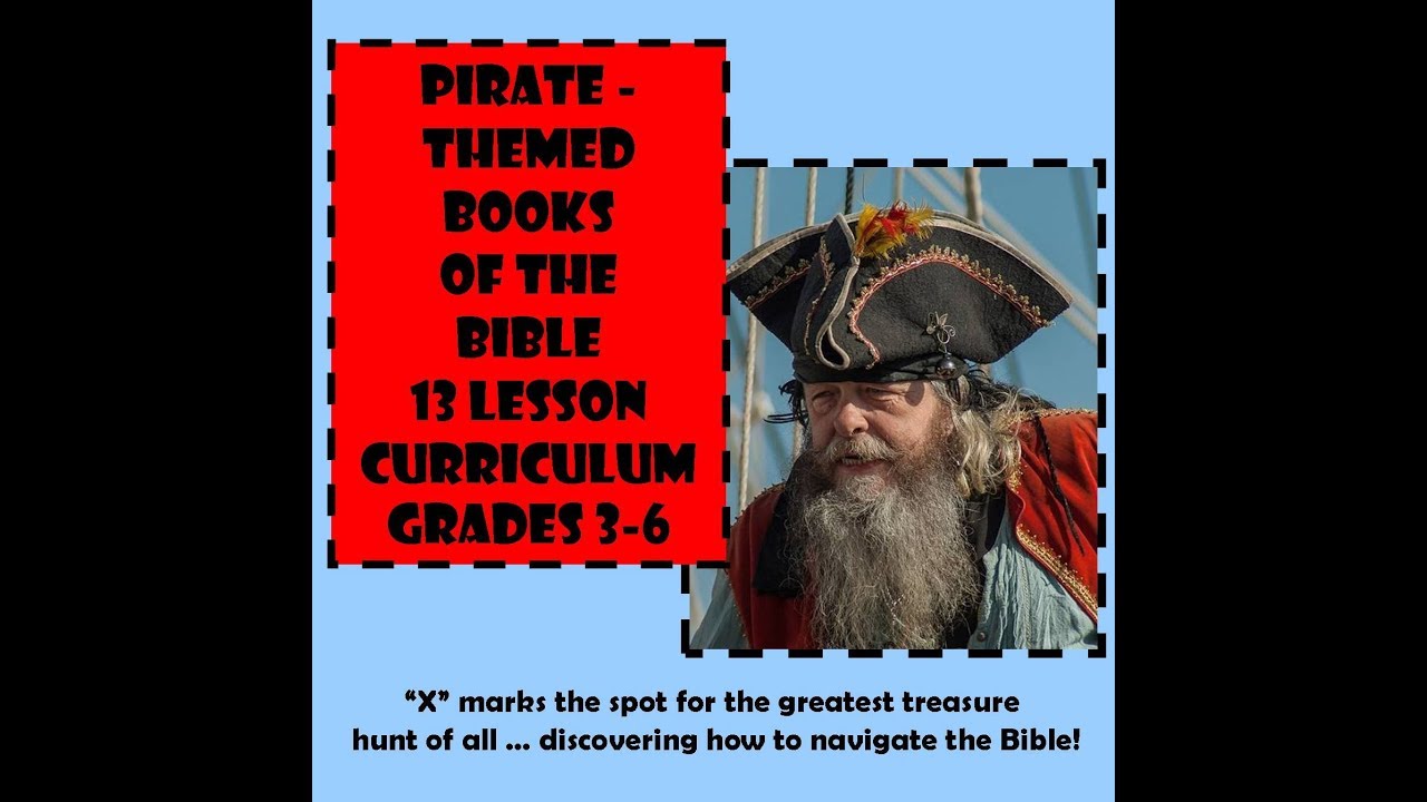 Pirate Themed Bible Navigation Curriculum Unit | Books of the Bible ...