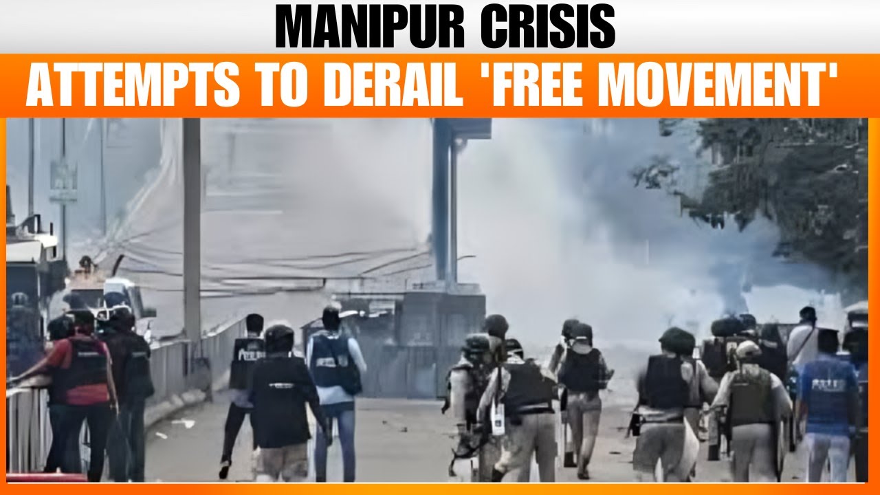 Manipur Crisis: Kuki Protesters Clash With Security Forces On Day 1 of ...