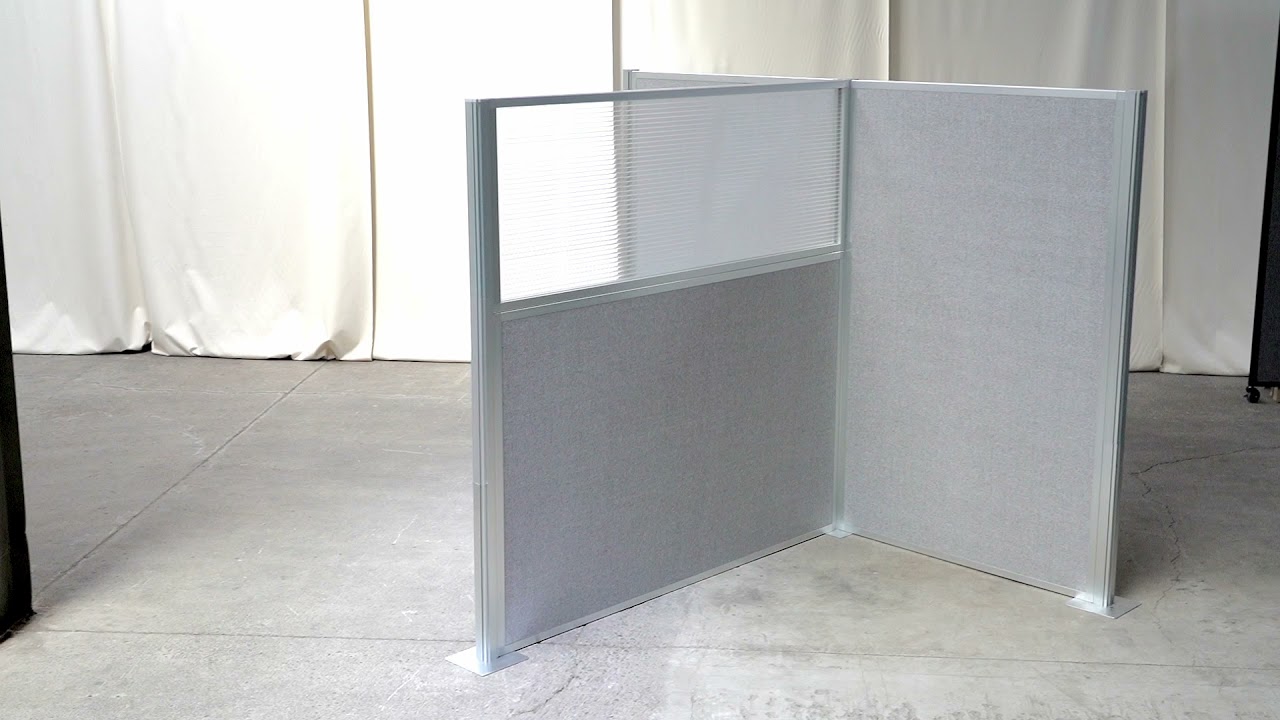 Modular Office Cubicles - Portable Partitions Australia - YouTube