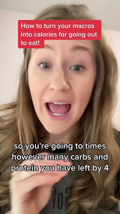 Track Macros & Calories for Effective Weight Loss #countingmacros - YouTube