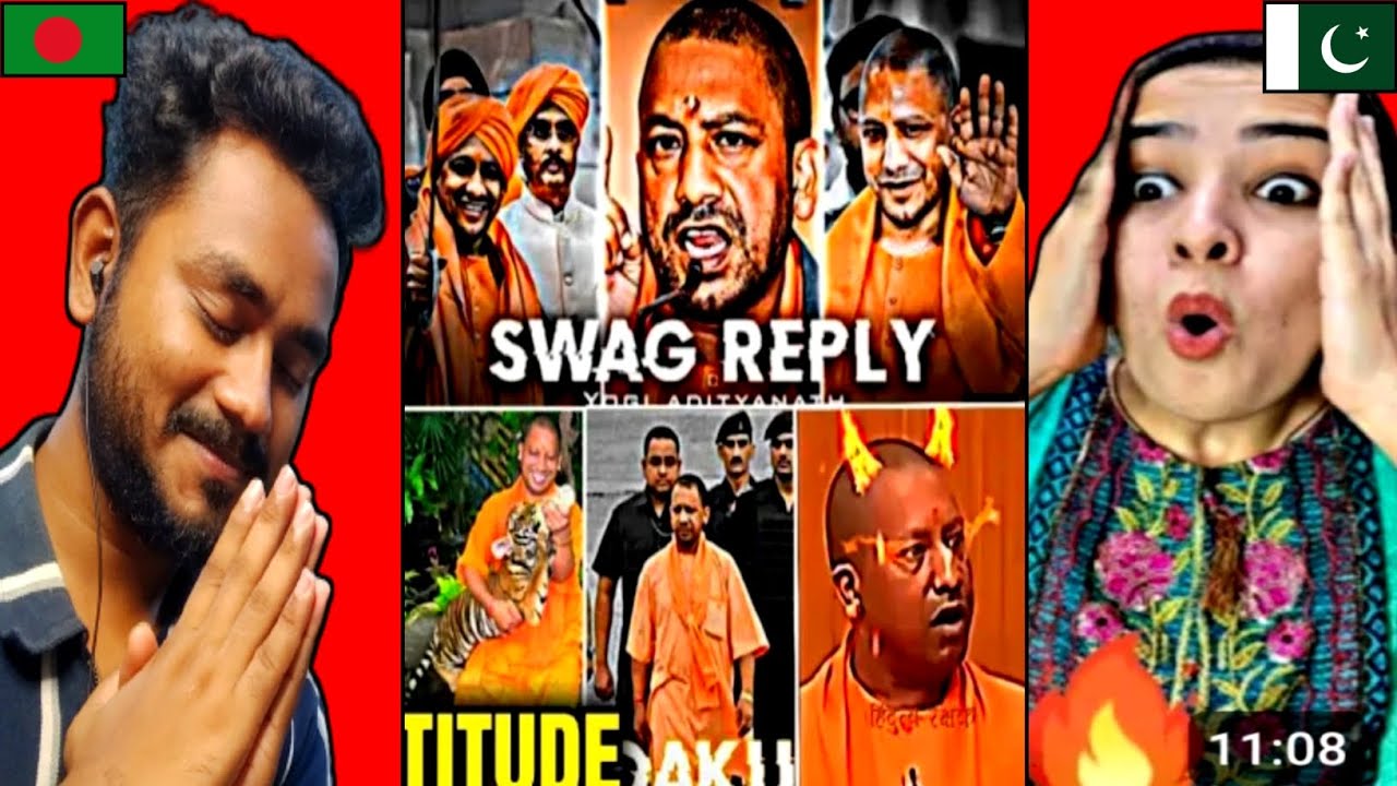 First Time Reaction On Yogi Adityanath Full Attitude Videos----😈 Yogi ...