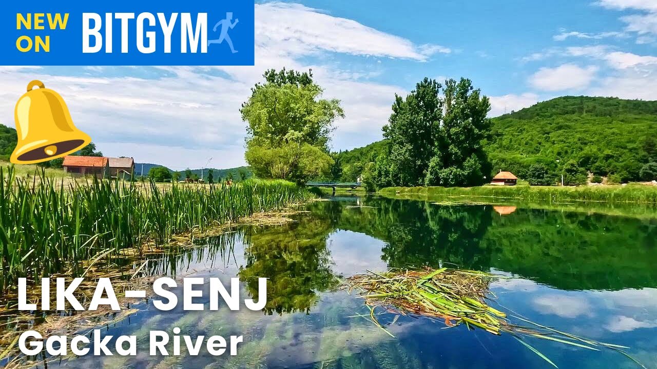 Virtual Rowing Tour - Gacka River - YouTube