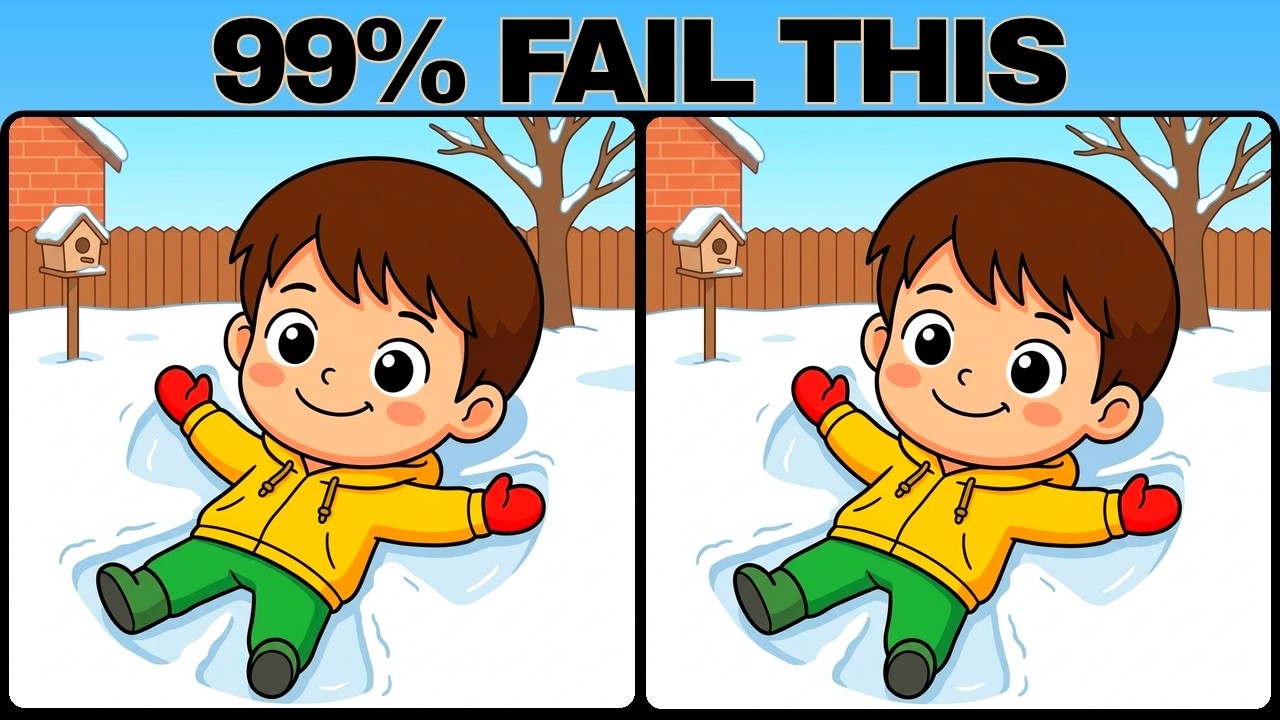 Spot the Difference - Visual Puzzle Challenge - YouTube