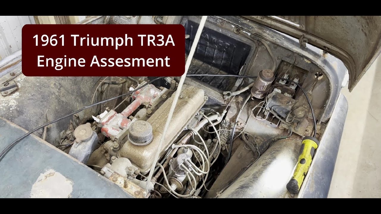 1961 TR3A Engine Assesment - YouTube