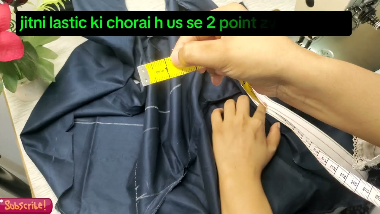 Straight Trouser Stitching Tutorial | Straight Trouser Cutting ...