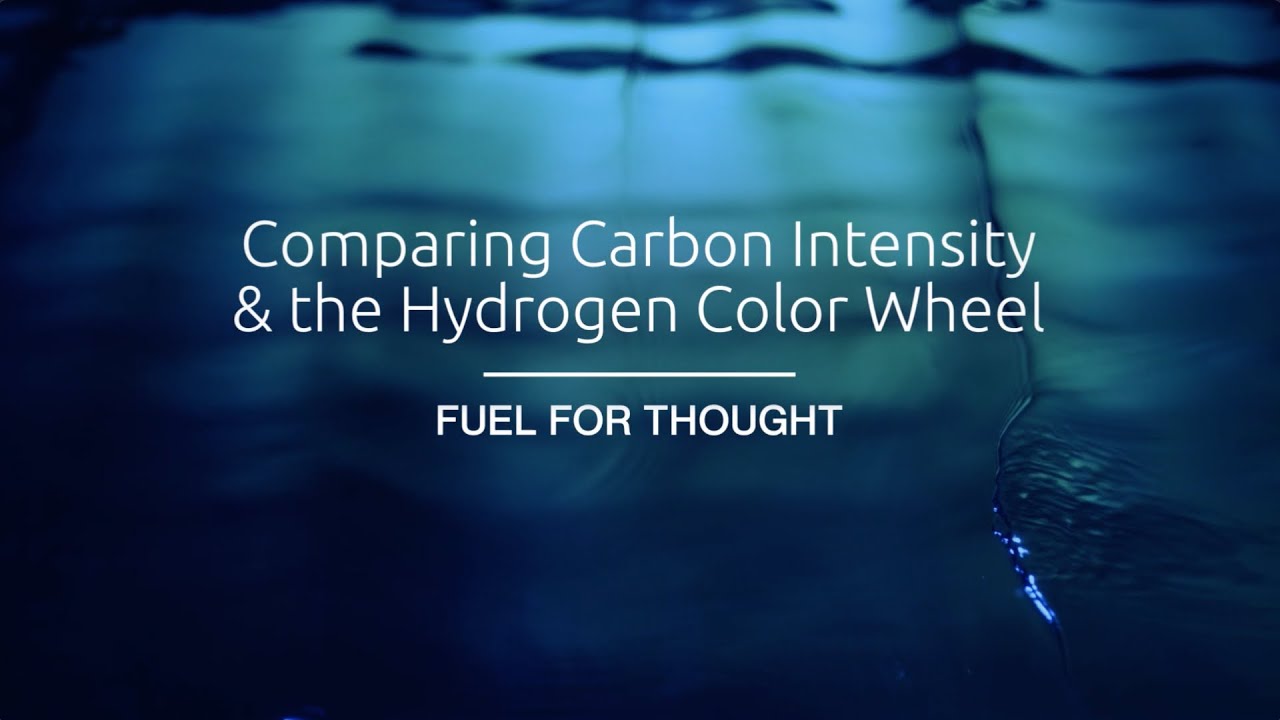 Comparing Carbon Intensity & the Hydrogen Color Wheel - YouTube