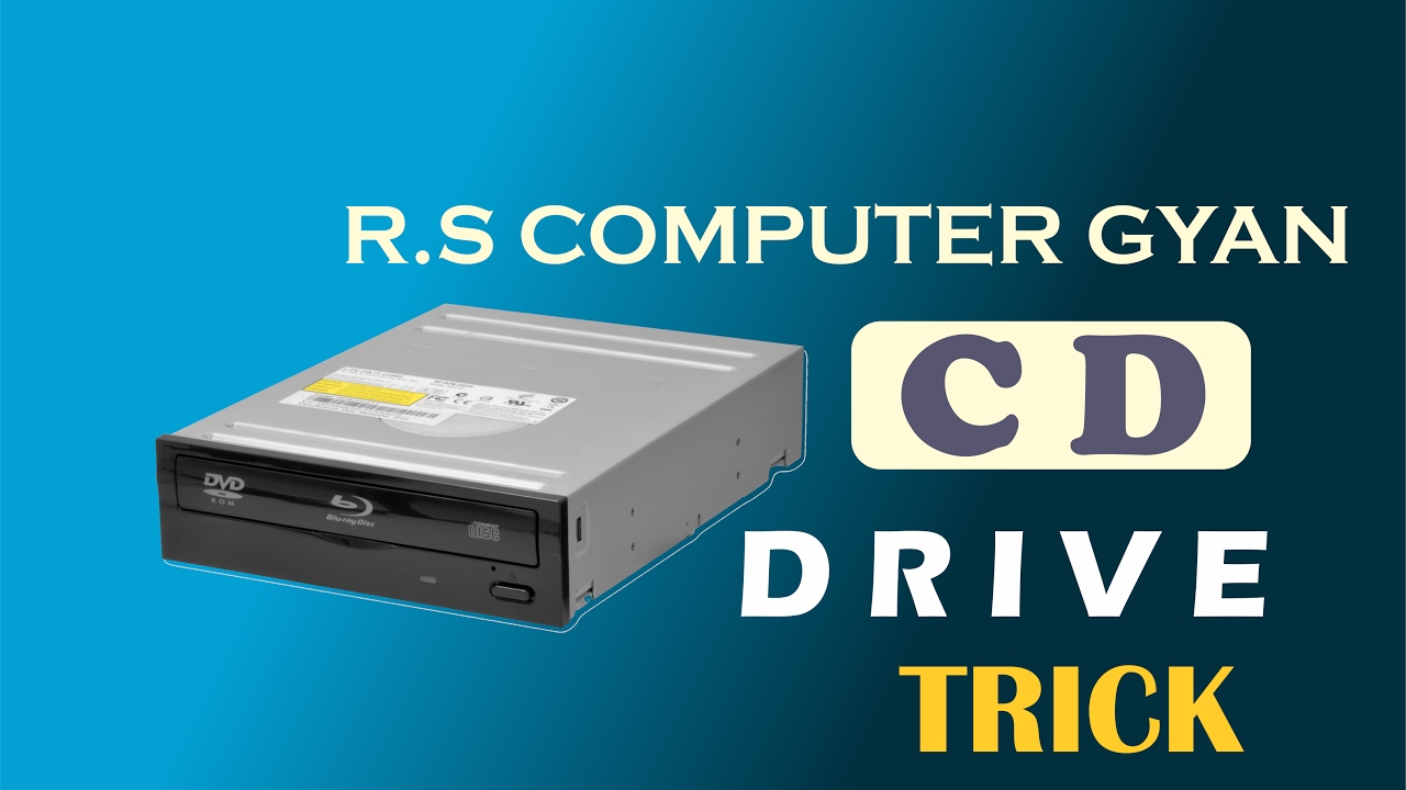 CD DRIVE TRICK MUST WATCH - YouTube