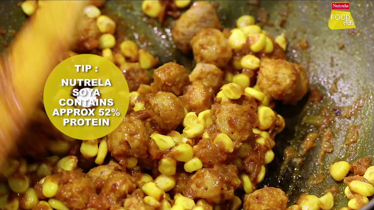 Soya Corn Subzi, Soya Corn Subzi Recipe – Nutrela Soya - YouTube
