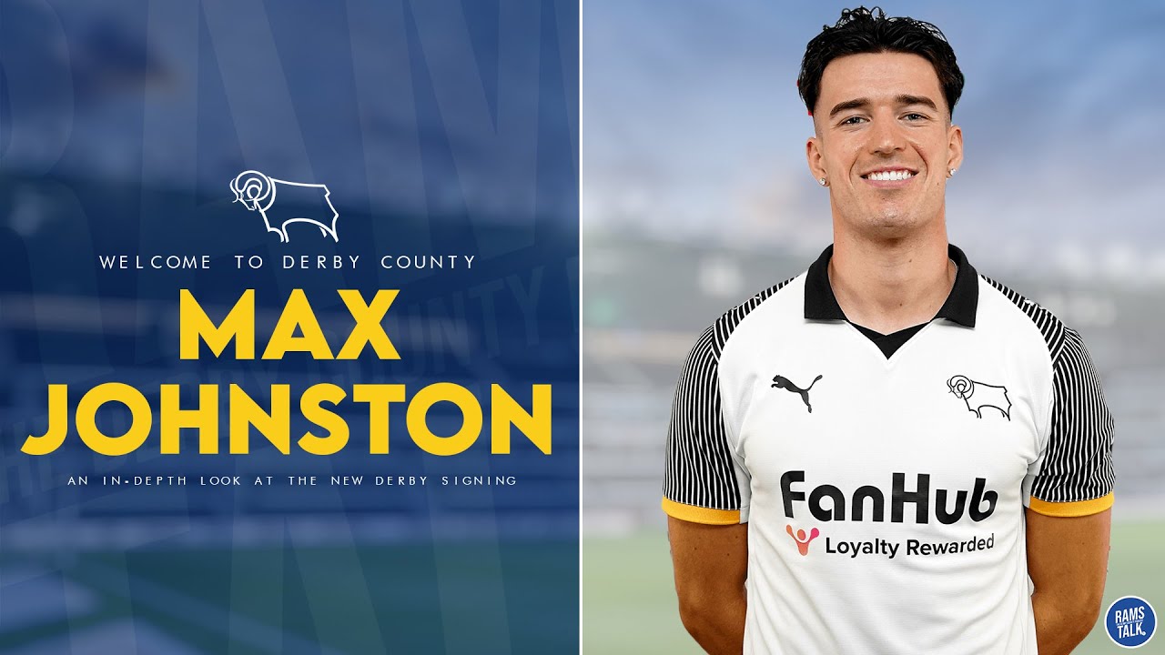 Max Johnston - Welcome To Derby County! - YouTube