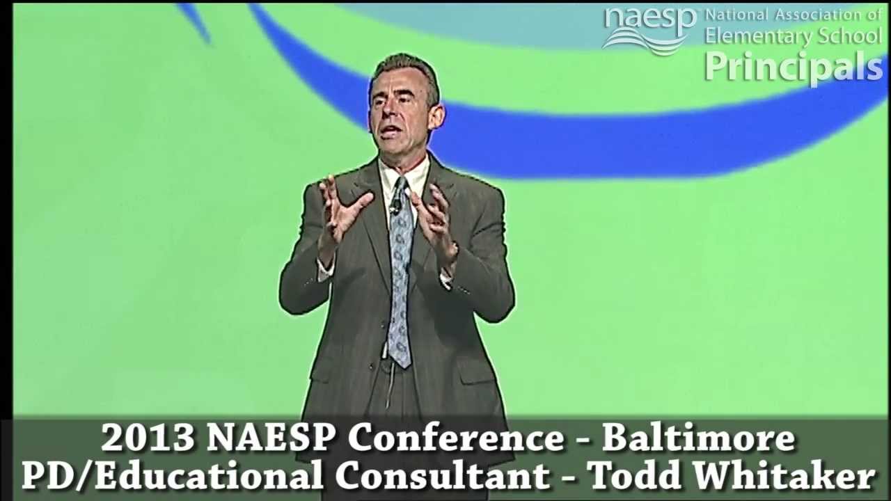 NAESP Conference: Todd Whitaker - YouTube