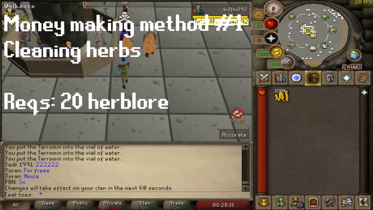 EASY OSRS BEGINNER MONEY MAKING GUIDE! - 2020 - YouTube