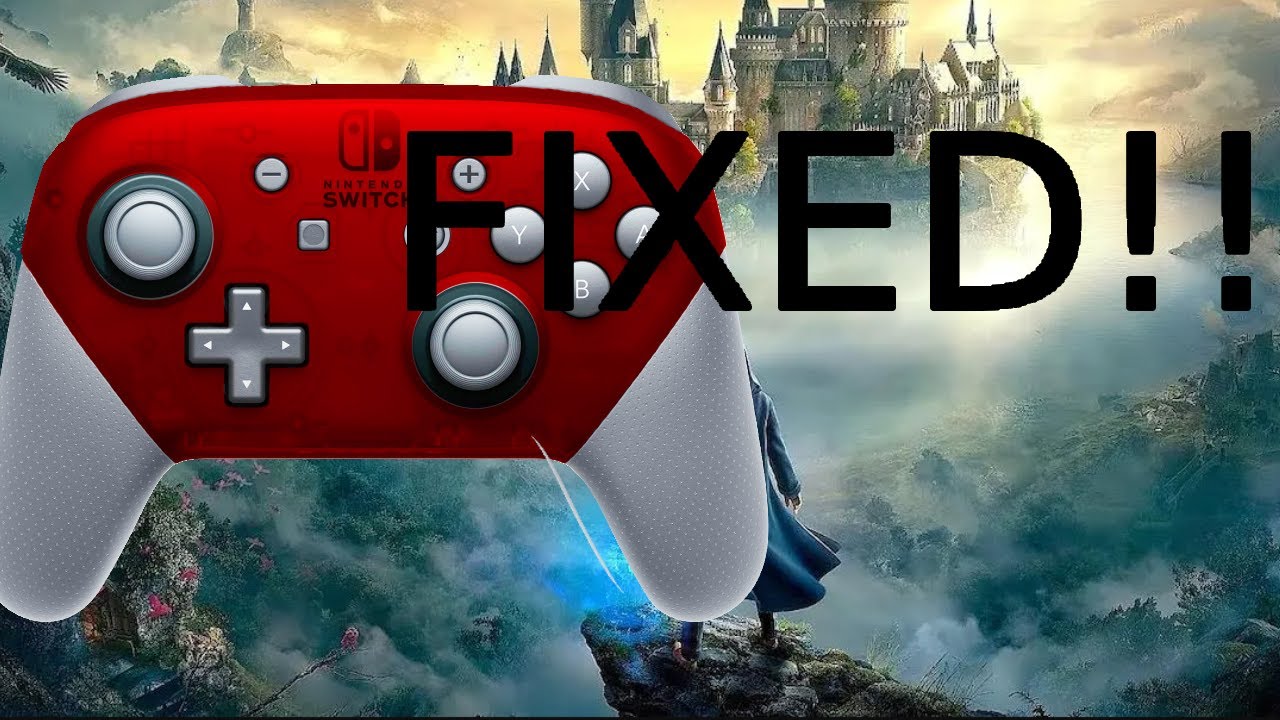 Finally Fixed! How To Get Your Hogwarts Legacy Switch Pro Controller ...