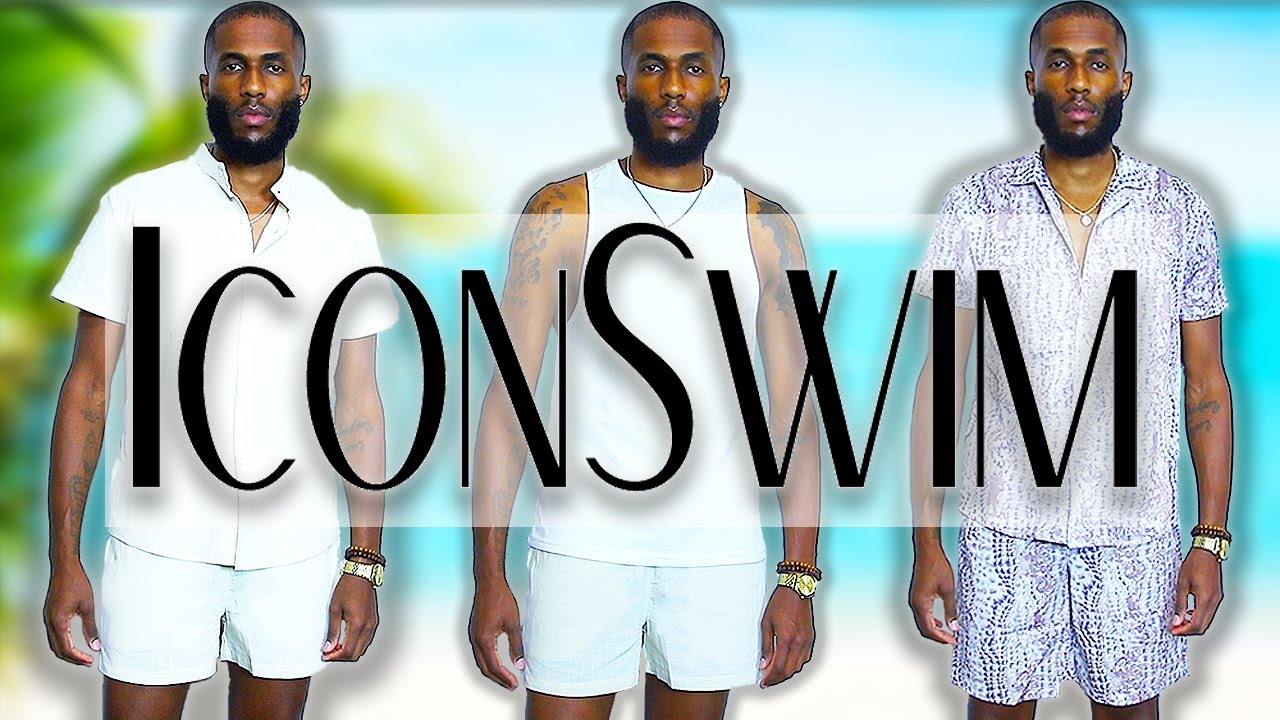 ICON SWIM MEN'S BEACH CLOTHING HAUL | COOPSCORNER - YouTube