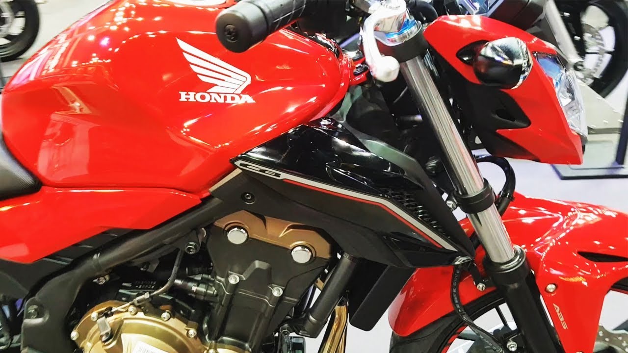 Honda CB500F 2017 Red-Black - YouTube