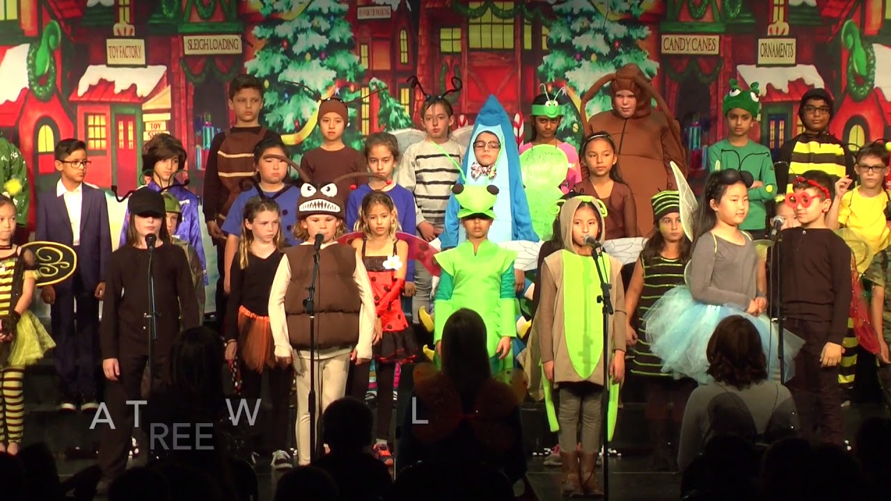 "A Bugz Christmas" - 3rd Grade Music Performance 2017 (Fairmont Anaheim ...