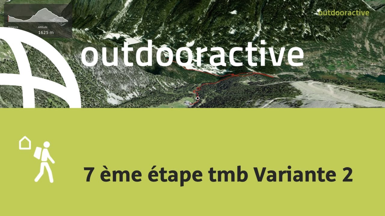 Vidéo 3D interactive: 7 ème étape tmb Variante 2 - YouTube