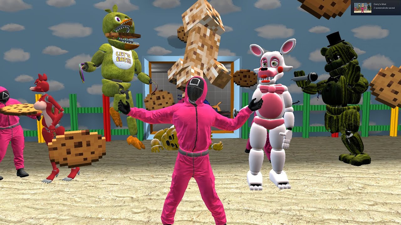 {squid game x gmod} round 2 - YouTube