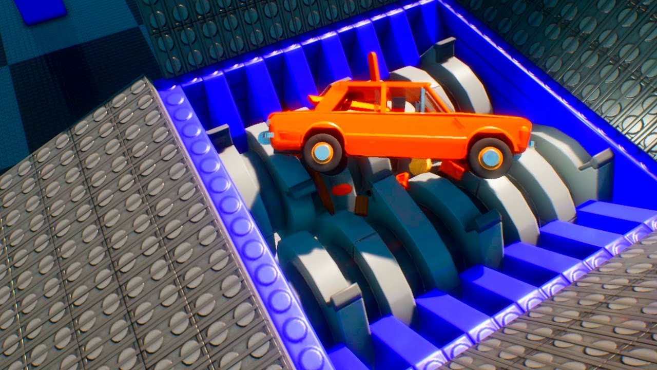 Lego Pileup Shredder Machine | Brick Rigs - YouTube