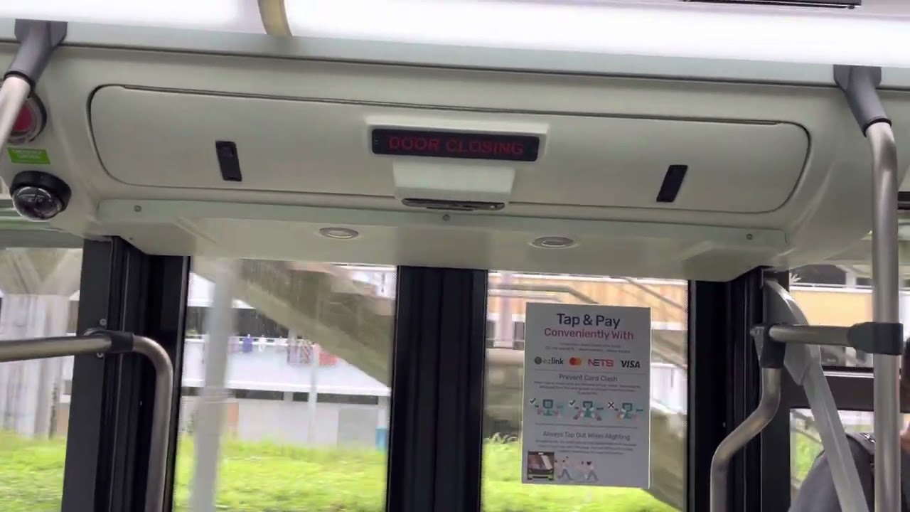 SG ️BUS || MAN ND323F A95 (Batch 5) - Doors Opening & Closing (Masats ...