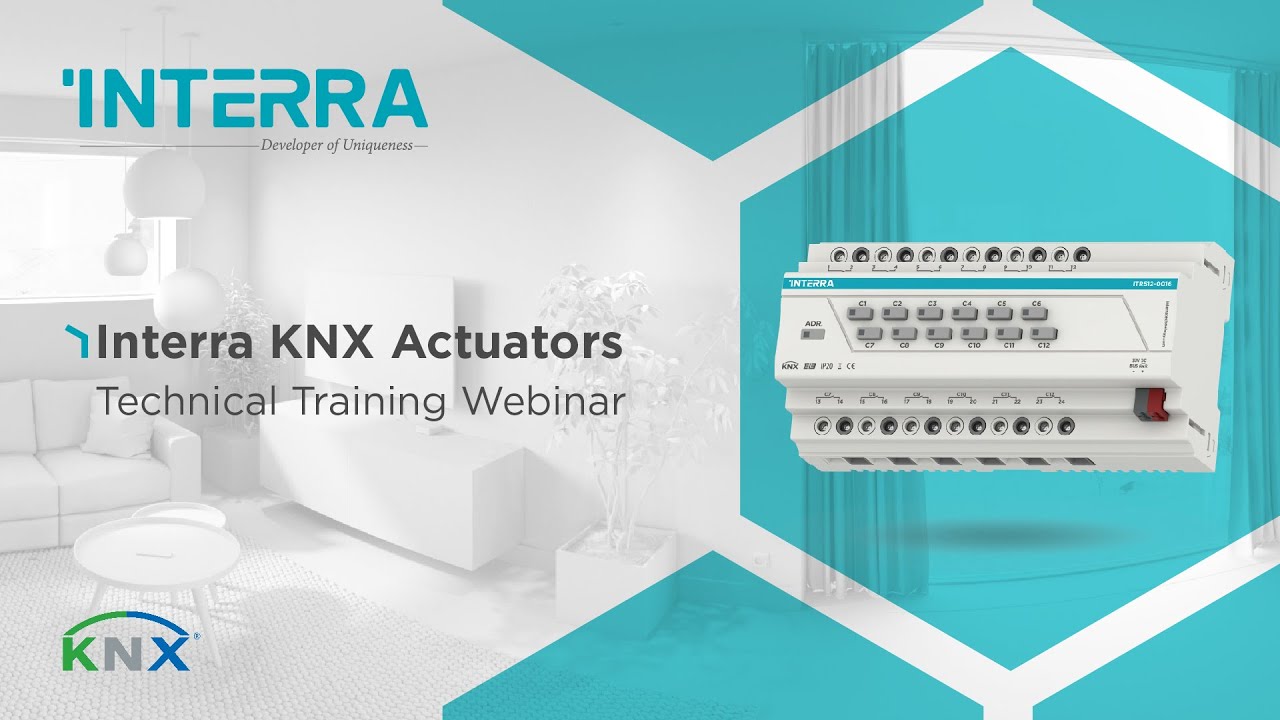 Interra KNX Actuators: Technical Training Webinar - YouTube