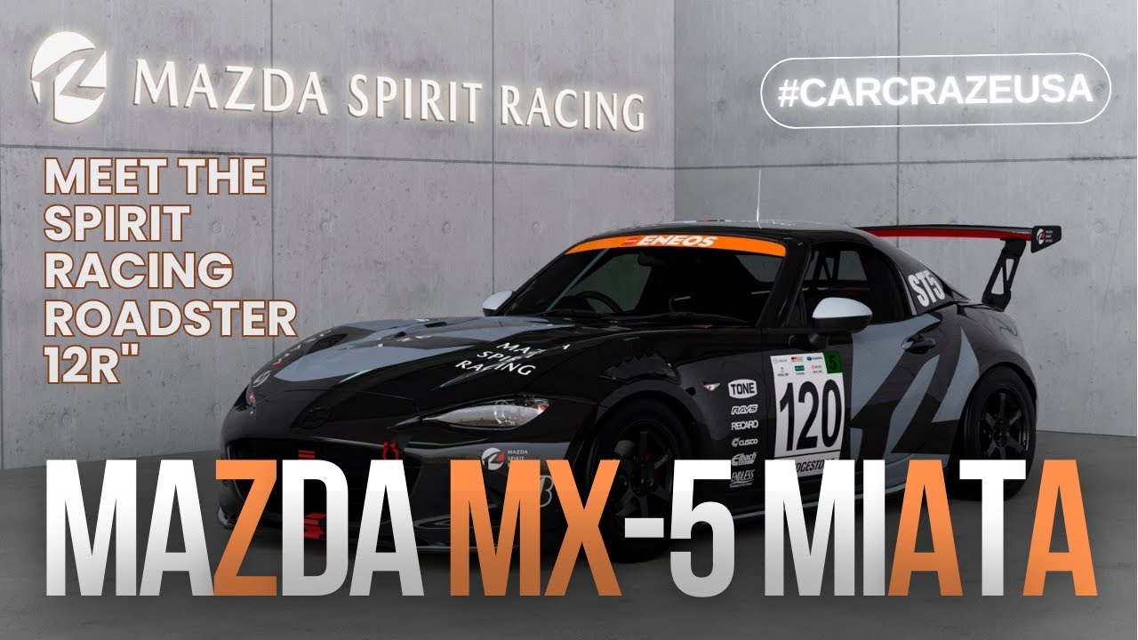 The Mazda MX-5 Miata We Can’t Have: Meet the Spirit Racing Roadster 12R ...