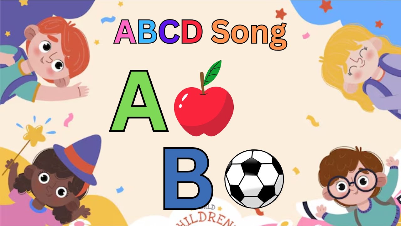 English Alphabet Letter | ABCD song | Kids learning - YouTube