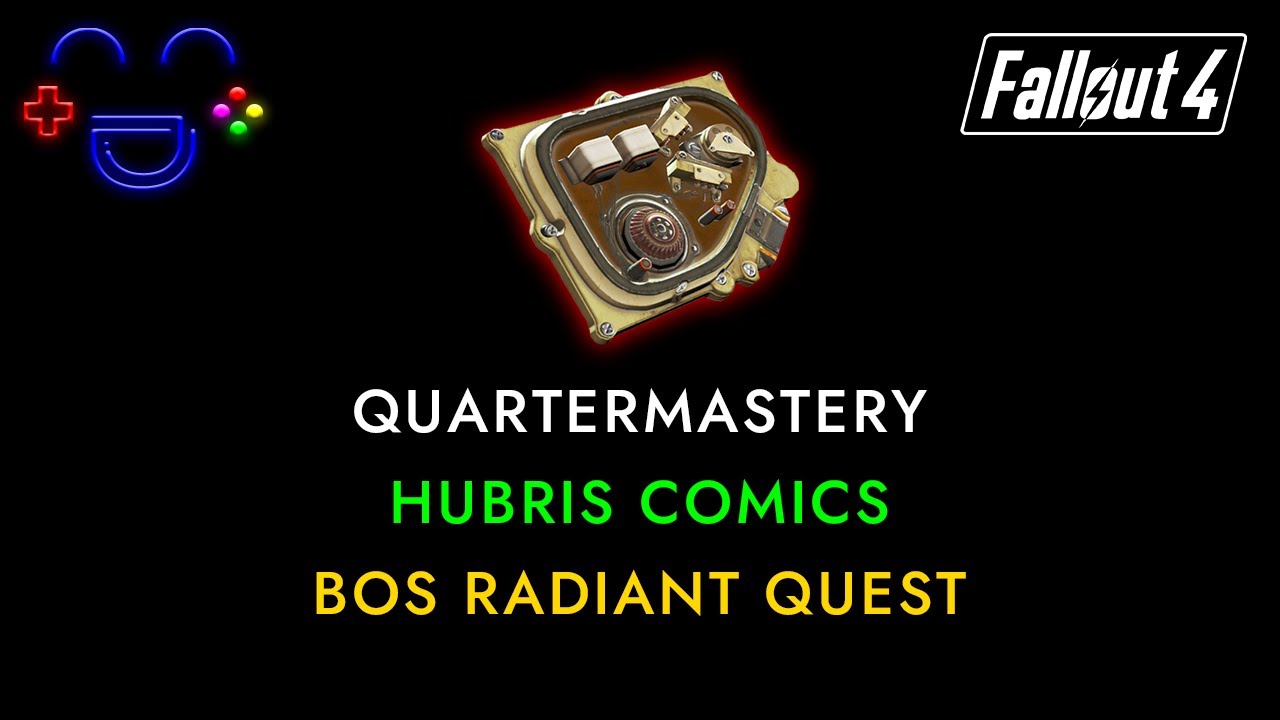 Quartermastery Quest | Hubris Comics | Fallout 4 Guide - YouTube