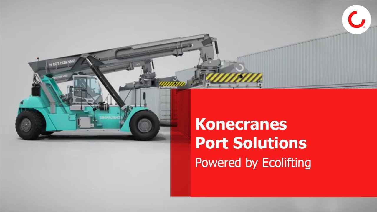 Konecranes Port Solutions: Powered by Ecolifting - YouTube