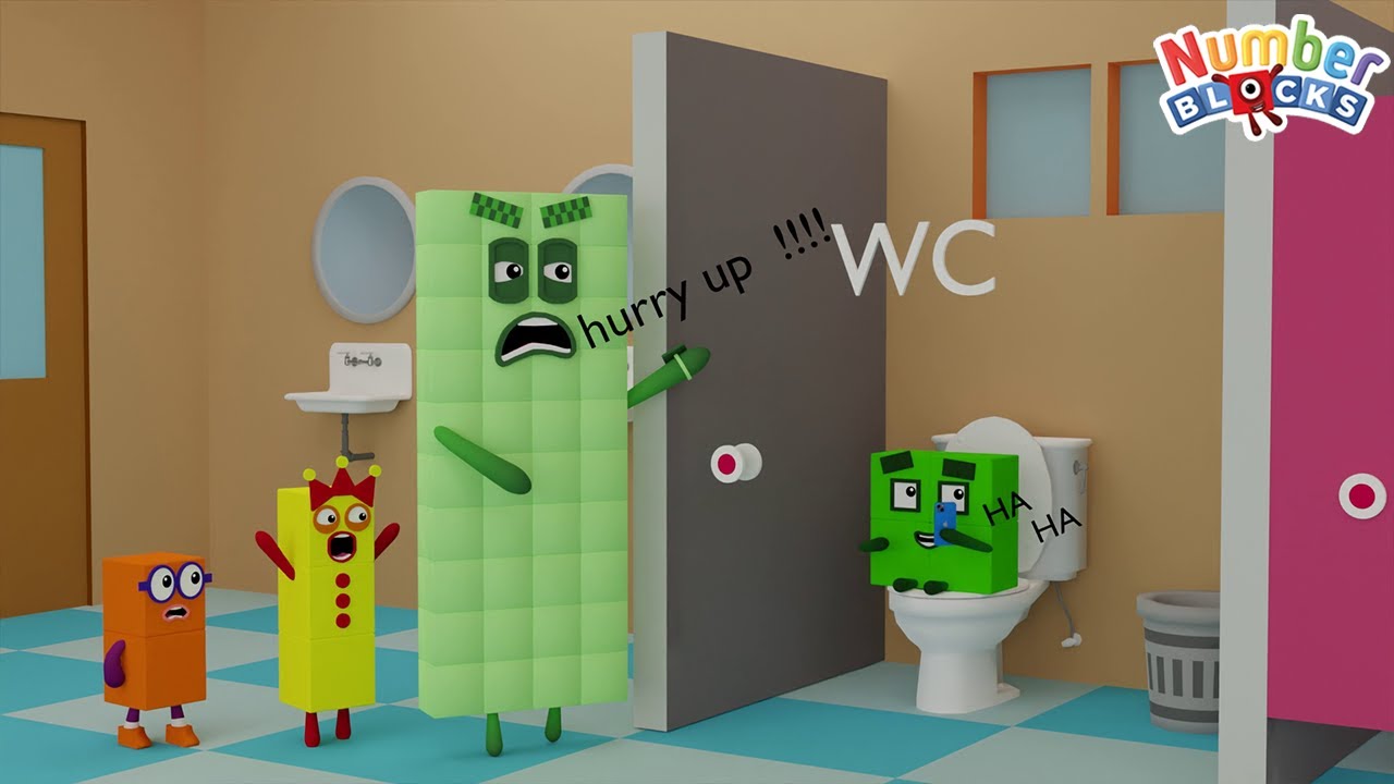 Oh My God !! Don't Have Time - Numberblocks 3D Fanmade Coloring Story ...