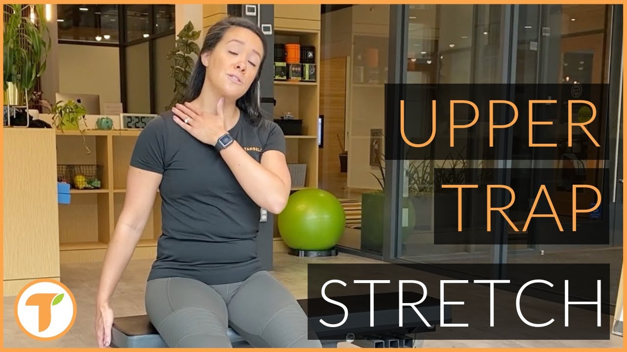 Working Form Home? A Simple Stretch to Help Reduce Neck Tension | Upper ...