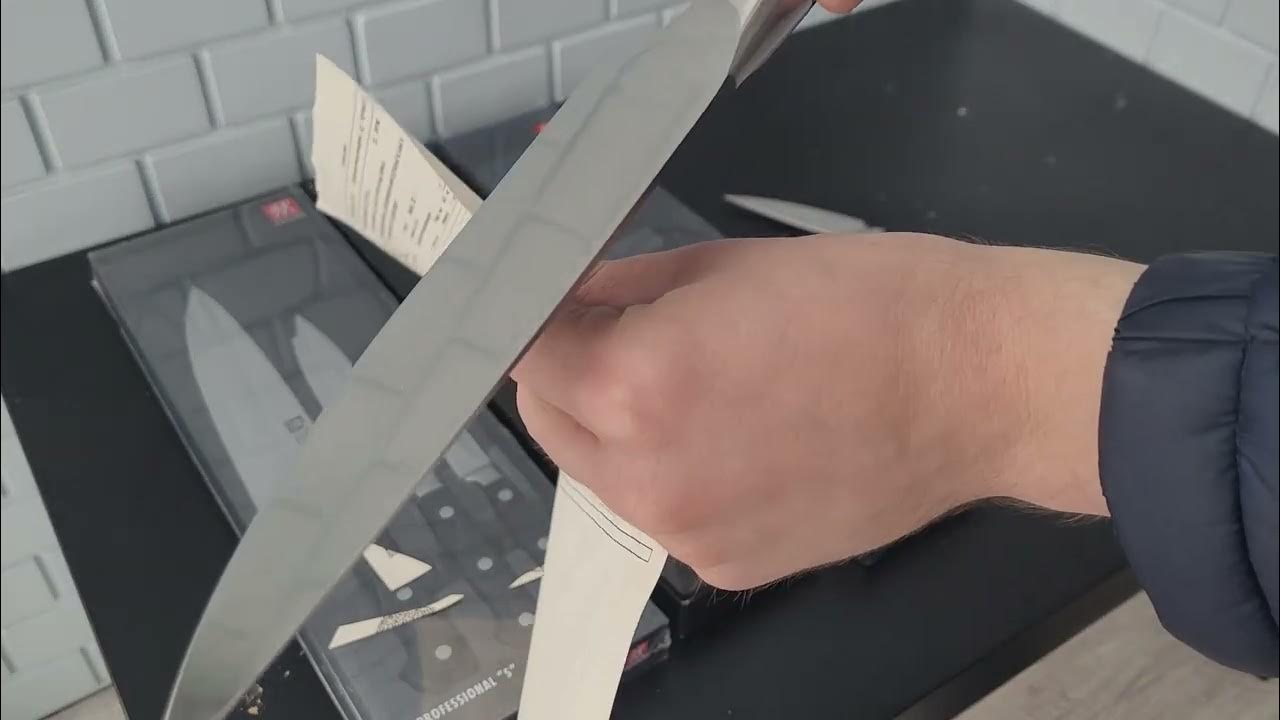ножи zwilling professional S, zwilling PRO. качество реза, отличия ...