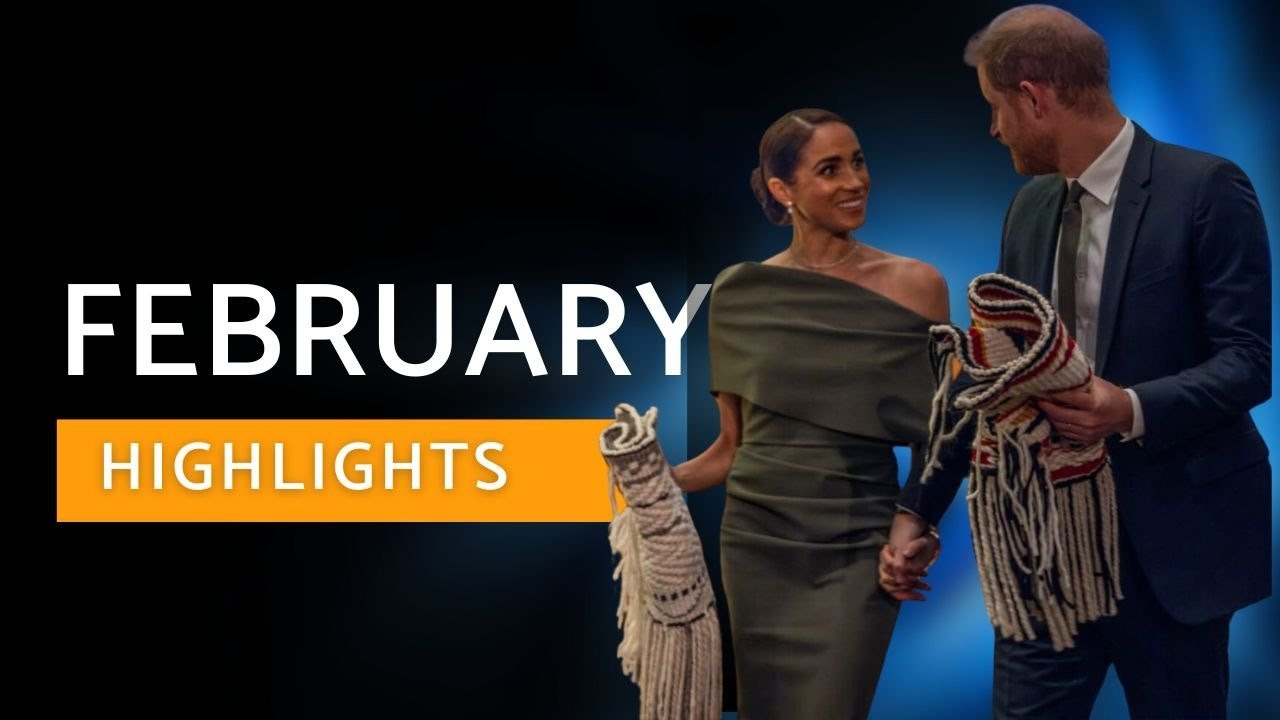 Prince Harry & Duchess Meghan: February Highlights - YouTube